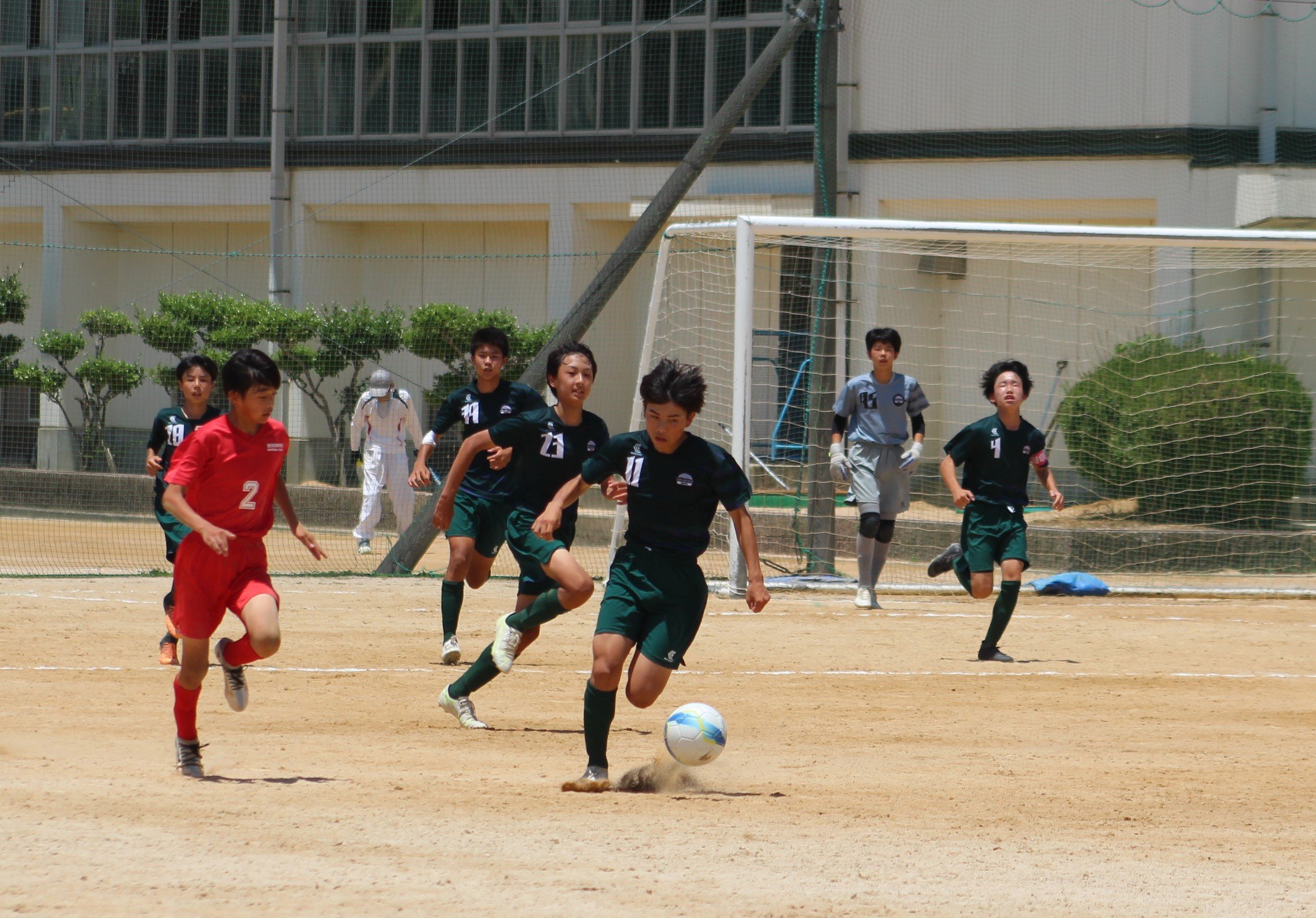 6月26日（日） 部活動便り 【サッカー部】 - 令和4年度 天かける鷹のごとくに